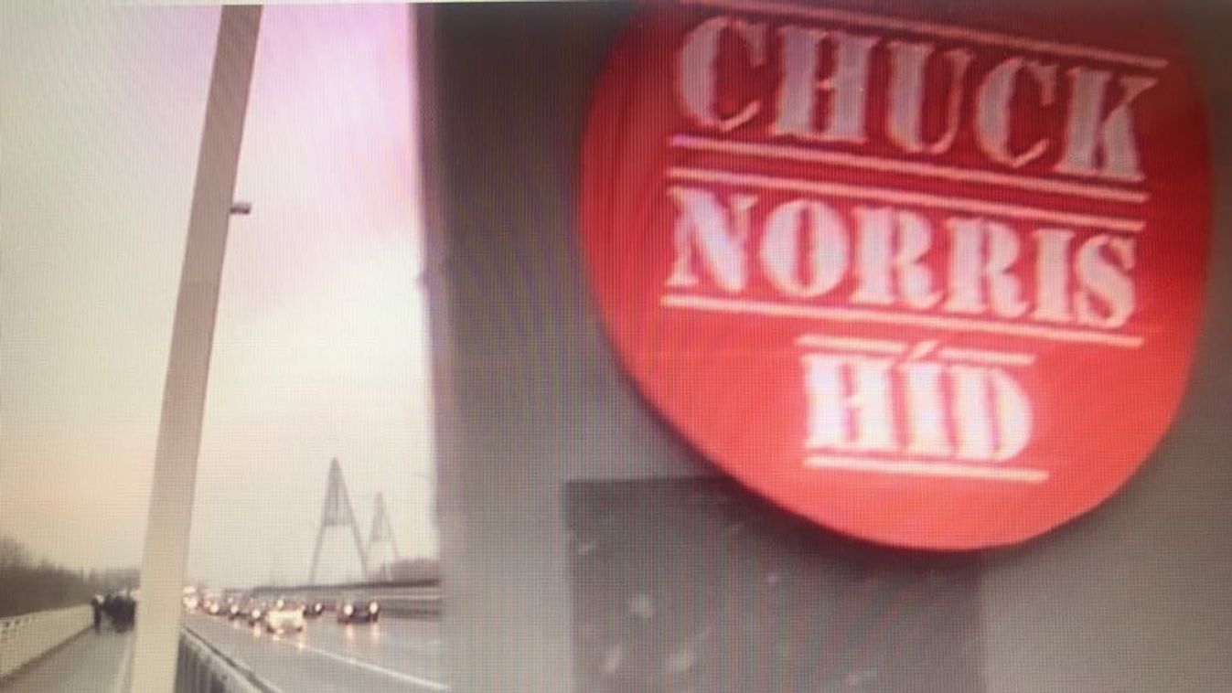 Ezt nem fogja elhinni! Mégis Chuck Norris híd lett a Megyeri híd neve ...